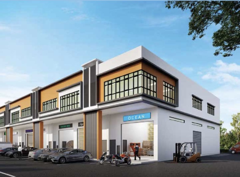 Brand New Freehold Terrace Factory for Sale in SG Technology Park ...